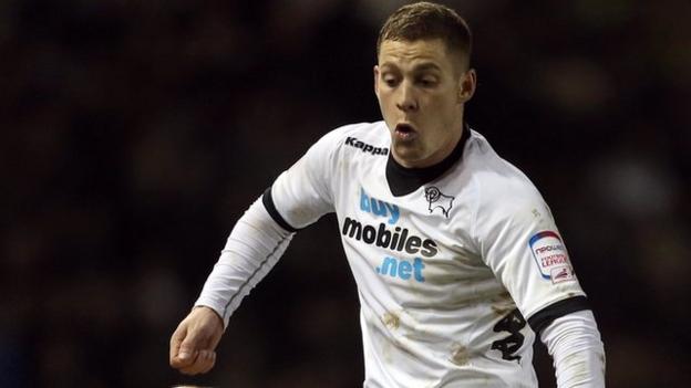 Paul Coutts: Derby County man 'delighted' to be back playing - BBC Sport