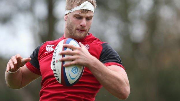 George Kruis: Saracens & England lock banned for three weeks - BBC Sport