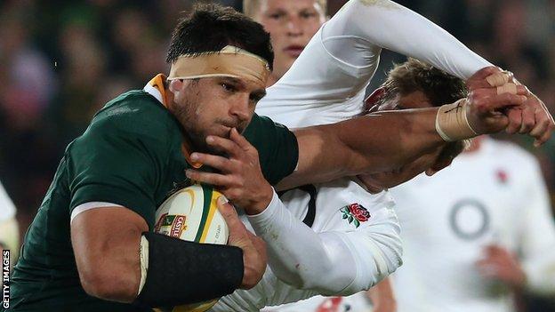 Pierre Spies: South Africa forward set for injury comeback - BBC Sport