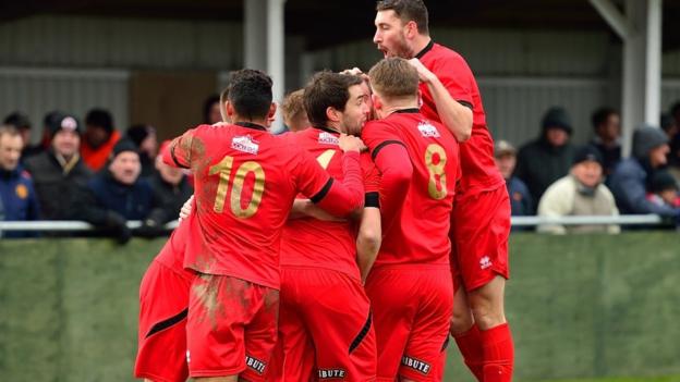 Aaron Pugh: Truro City have promotion belief after Burnham win - BBC Sport