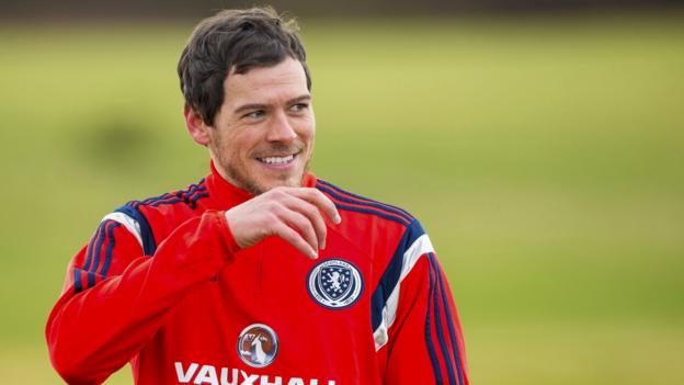 Scotland v Gibraltar: Gordon Greer relaxed about goal count - BBC Sport