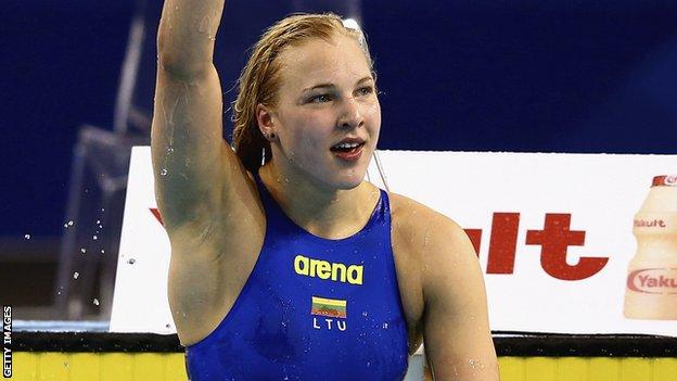Ruta Meilutyte: Olympic champion focused on defending gold medal - BBC ...