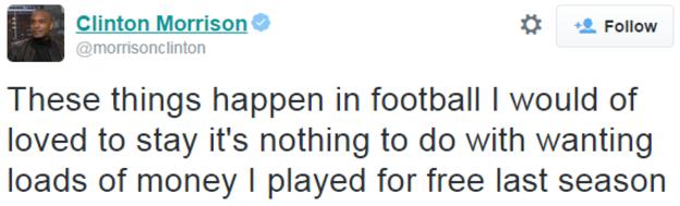 Clinton Morrison: Rep of Ireland striker released by Exeter City - BBC ...