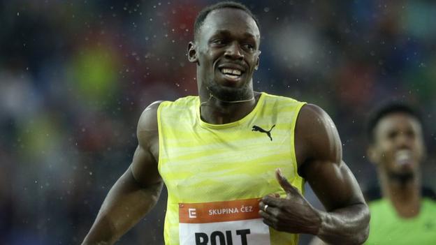 Usain Bolt wins 200m at Golden Spike meet in Ostrava - BBC Sport