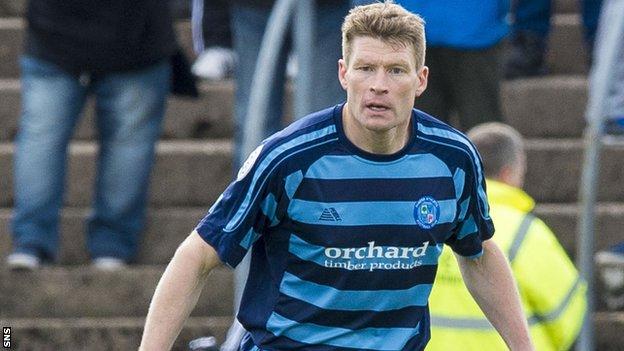 Darren Dods installed as Brechin City's new manager - BBC Sport