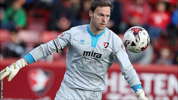 Trevor Carson: Hartlepool sign up Cheltenham goalkeeper - BBC Sport