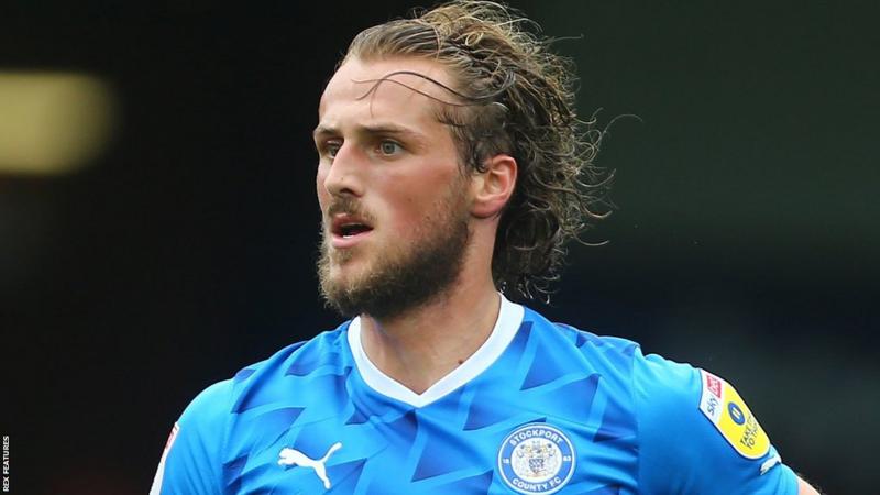 Joe Lewis: AFC Wimbledon sign Stockport County defender on season-long ...