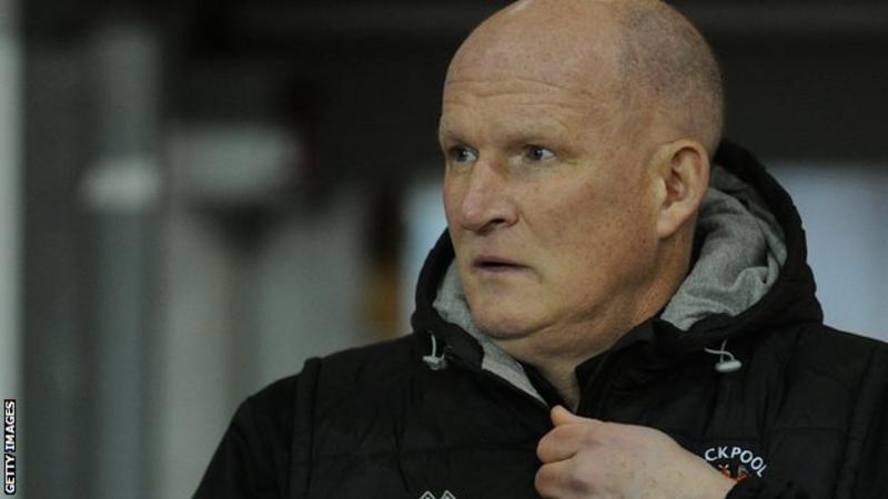 Simon Grayson: Blackpool sack manager after one win in 12 games - BBC Sport