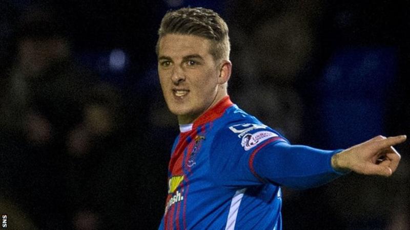 Liam Hughes: Barrow sign Inverness Caledonian Thistle midfielder - BBC ...