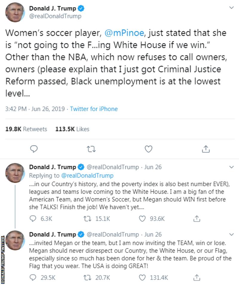 Megan Rapinoe: Ballon d'Or winner on Donald Trump, arrogance and equal ...