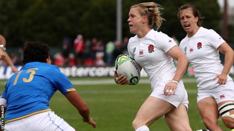 Women's Rugby World Cup: England full-back Danielle Waterman out of ...