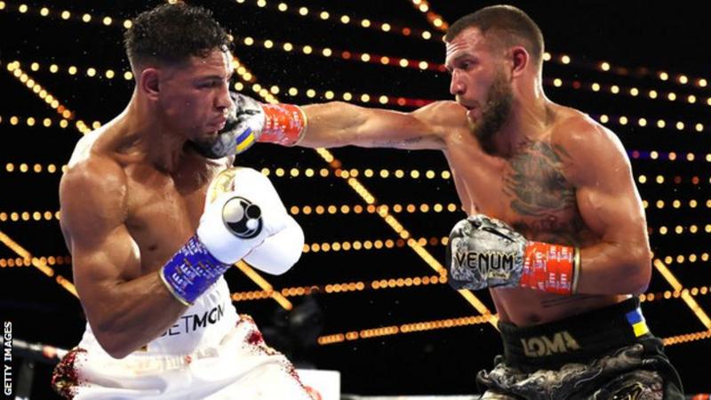 Vasiliy Lomachenko beats Jamaine Ortiz on return from military service ...