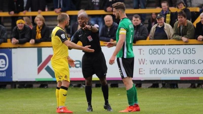 Sam Allison: Referee 'proud' of promotion to EFL - BBC Sport