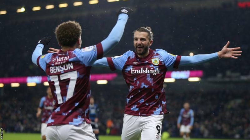 Burnley 3-1 Middlesbrough: Manuel Benson scores twice for Championship ...