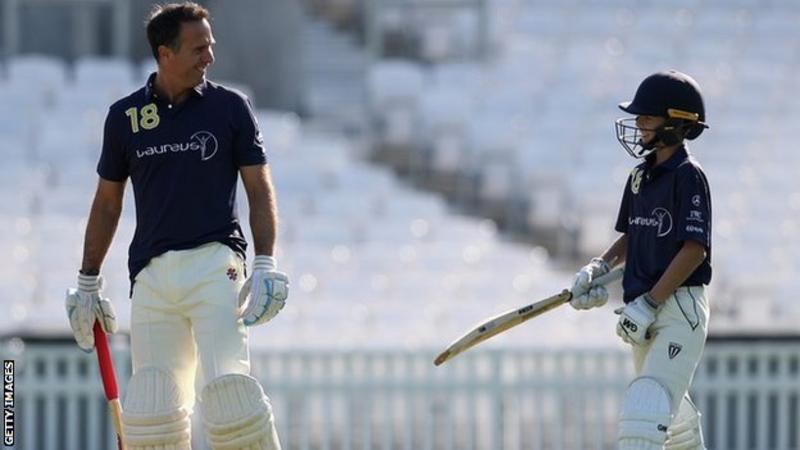 Archie Vaughan: Michael Vaughan's son joins Somerset academy - BBC Sport