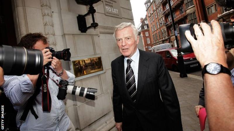Max Mosley obituary: A dizzying intellect; an intimidating man - BBC Sport