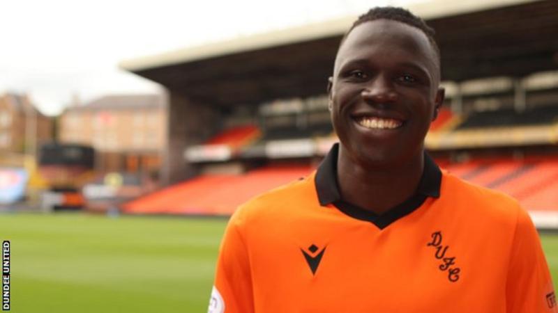 Sadat Anaku: Dundee United sign Ugandan striker on two-year deal - BBC ...