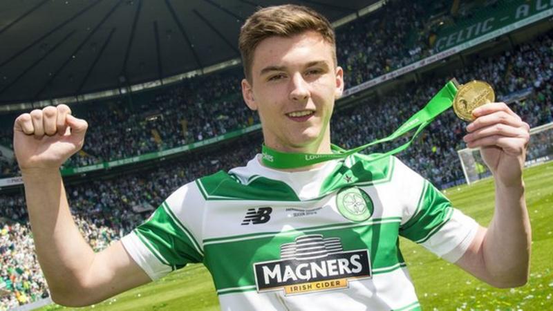 Celtic: Kieran Tierney signs five-year contract extension - BBC Sport