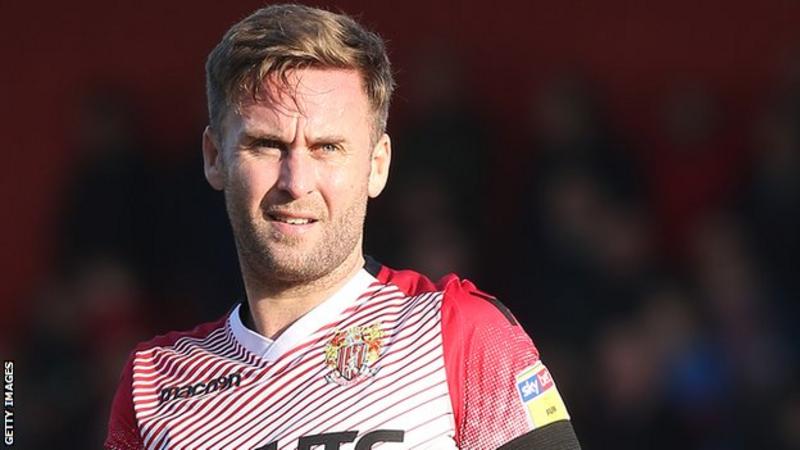 Joel Byrom: Stevenage midfielder signs one-year deal - BBC Sport