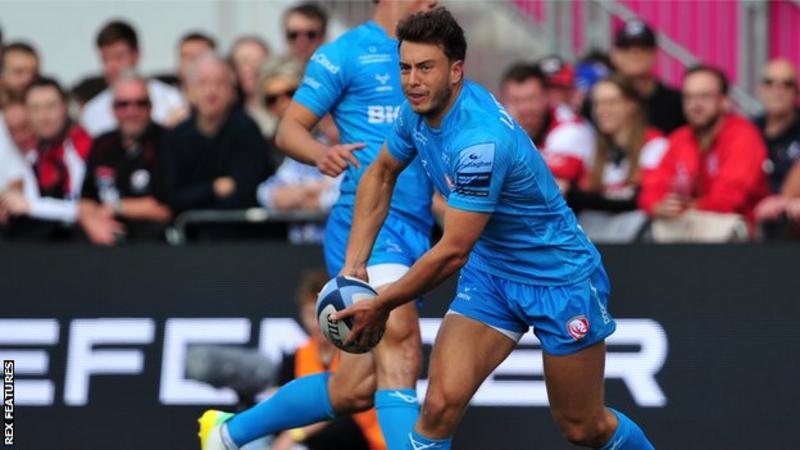 Lloyd Evans: Gloucester fly-half learning from variety at full-back ...