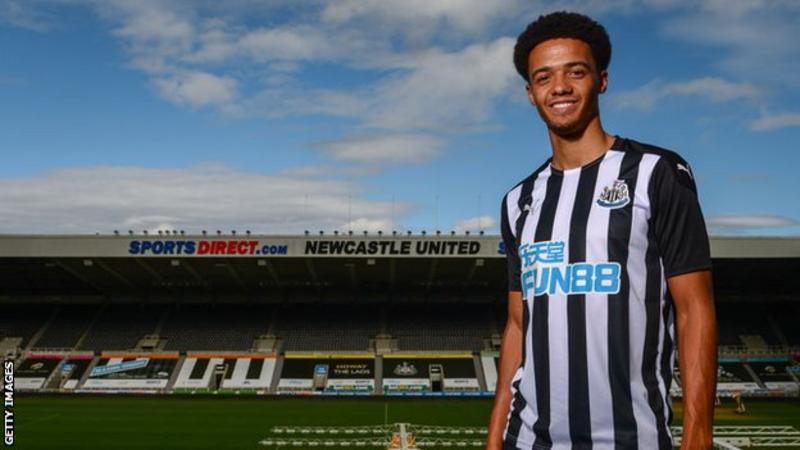 Jamal Lewis: Newcastle sign Norwich full-back on five-year deal - BBC Sport