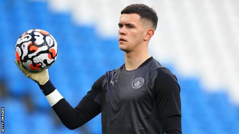 Cieran Slicker: Manchester City goalkeeper joins Rochdale on loan - BBC ...