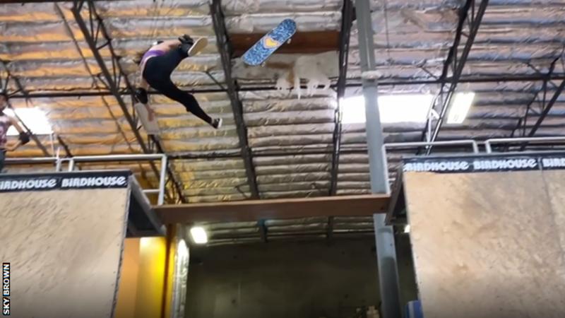 Sky Brown: Skateboarder, 11, 'lucky to be alive' after horrific fall ...