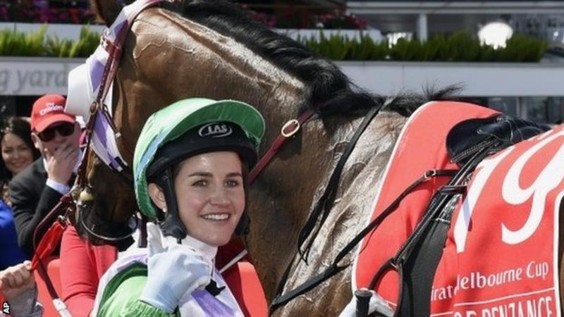Michelle Payne: Melbourne Cup jockey rides first winner after comeback ...