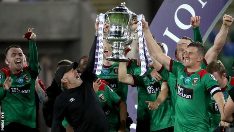 Irish Cup: Competition to be played to a conclusion during May says ...