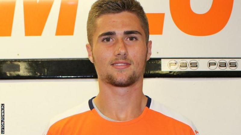Aaron Jarvis: Luton Town sign Basingstoke striker - BBC Sport
