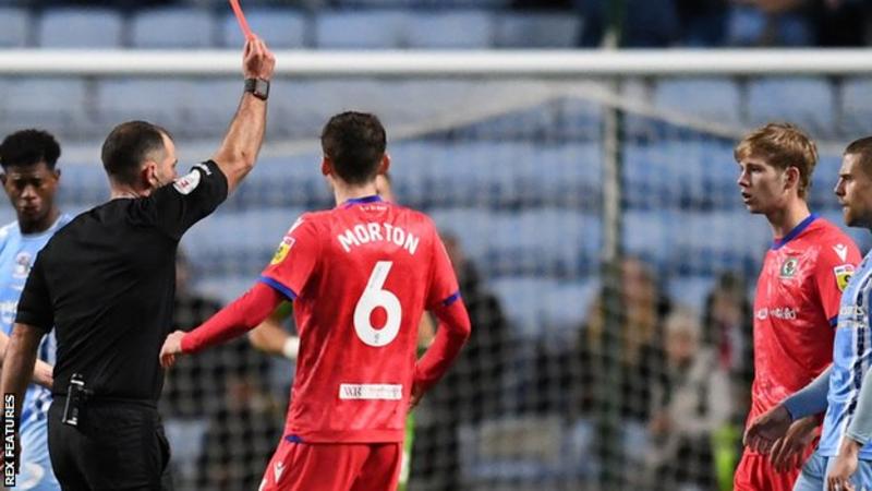 Jake Garrett: Blackburn Rovers midfielder has red card overturned - BBC ...