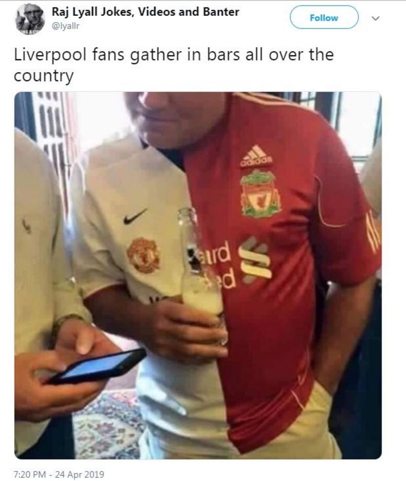 Man Utd 0-2 Man City: How did Liverpool fans cope? - BBC Sport