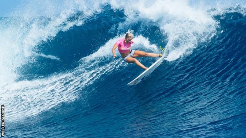 Bethany Hamilton: One-armed shark attack survivor beats world's best ...
