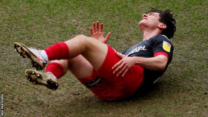 Joel Randall: Exeter City winger out for season after Tranmere injury ...