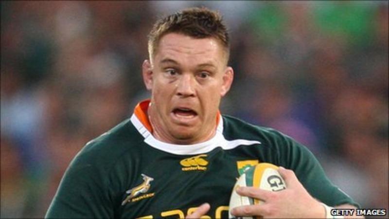 Springboks captain John Smit to join Saracens - BBC Sport