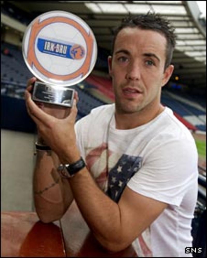 Hamilton's Dougie Imrie wins SFL's August player award - BBC Sport