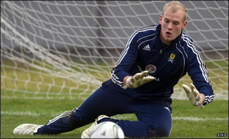 Mark Ridgers ready to take Scotland Under-21 place - BBC Sport