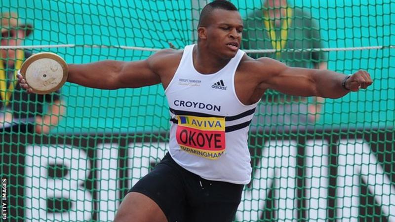 Lawrence Okoye breaks British discus record in Germany - BBC Sport