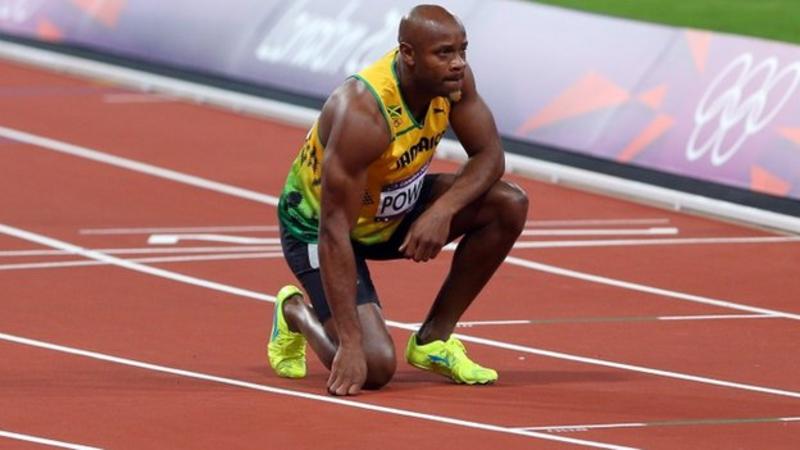 Asafa Powell out of Olympic Games with thigh injury - BBC Sport