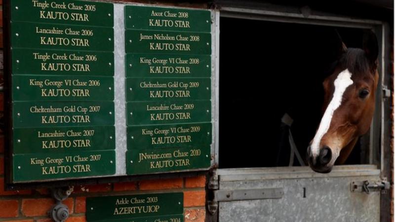 Kauto Star: Story of five-time King George VI Chase winner - BBC Sport