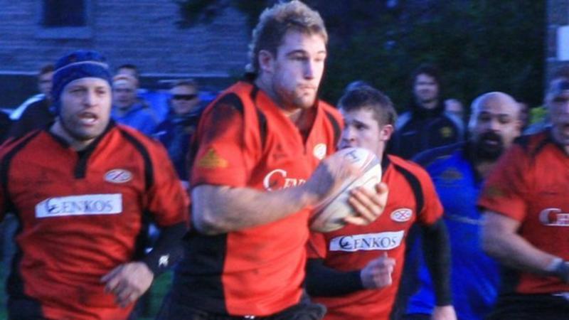 Jersey's Ashley Maggs gets two-week ban for Bristol red card - BBC Sport