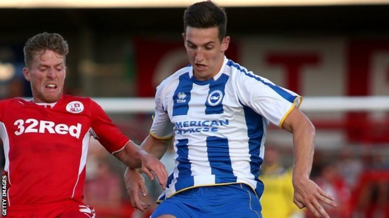 Lewis Dunk: Bristol City sign Brighton defender on loan - BBC Sport