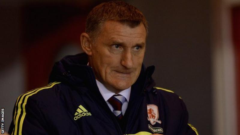 Tony Mowbray: Middlesbrough boss leaves role after three years - BBC Sport