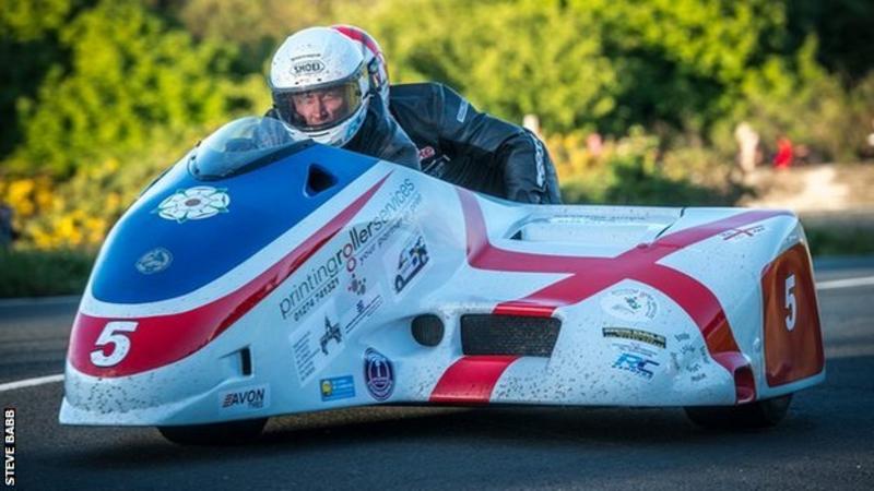 Isle of Man TT: Sidecar win a 'dream come true' - Harrison - BBC Sport