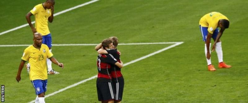 Brazil 1-7 Germany - BBC Sport