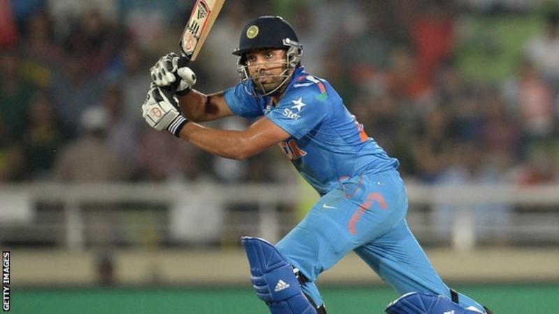 Rohit Sharma: India batsman hits 264, the highest ODI score - BBC Sport
