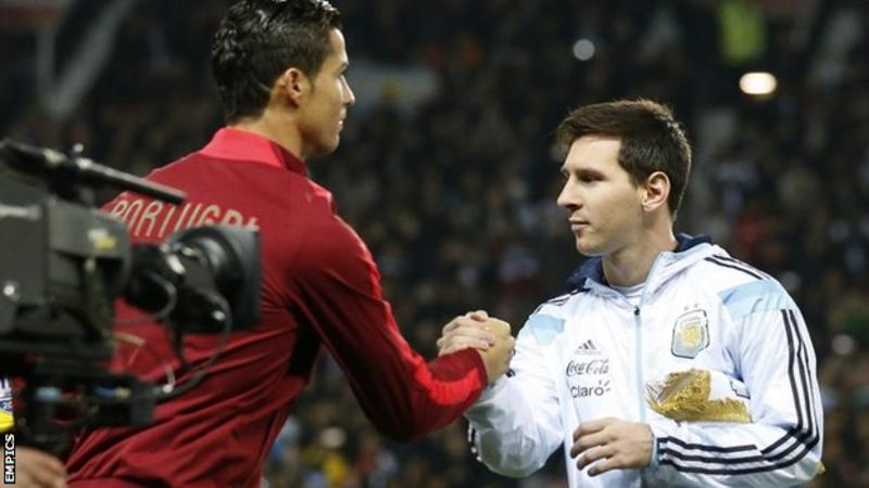 Cristiano Ronaldo v Lionel Messi - Ballon d'Or battle falls flat - BBC ...