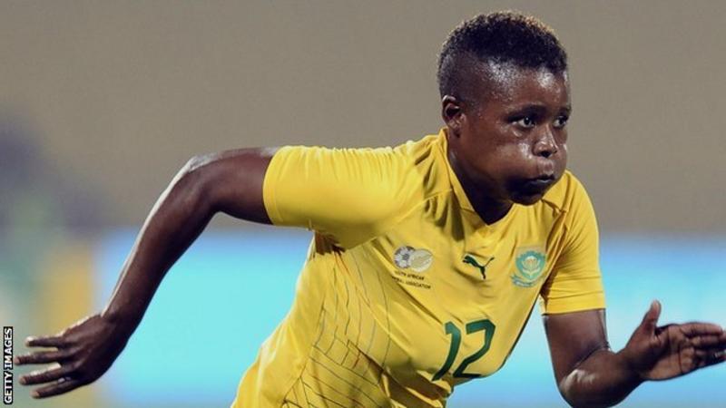 South Africa's Portia Modise retires from all football - BBC Sport