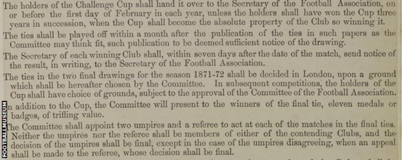 The first FA Cup final: A shilling to get in, no nets and seven up ...