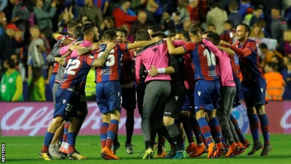 Levante 5-4 Barcelona - BBC Sport